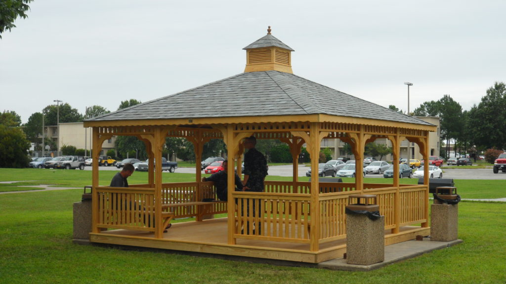 12' x 20' Rectangle Treated Pine Gazebo - Gazebo Joe's