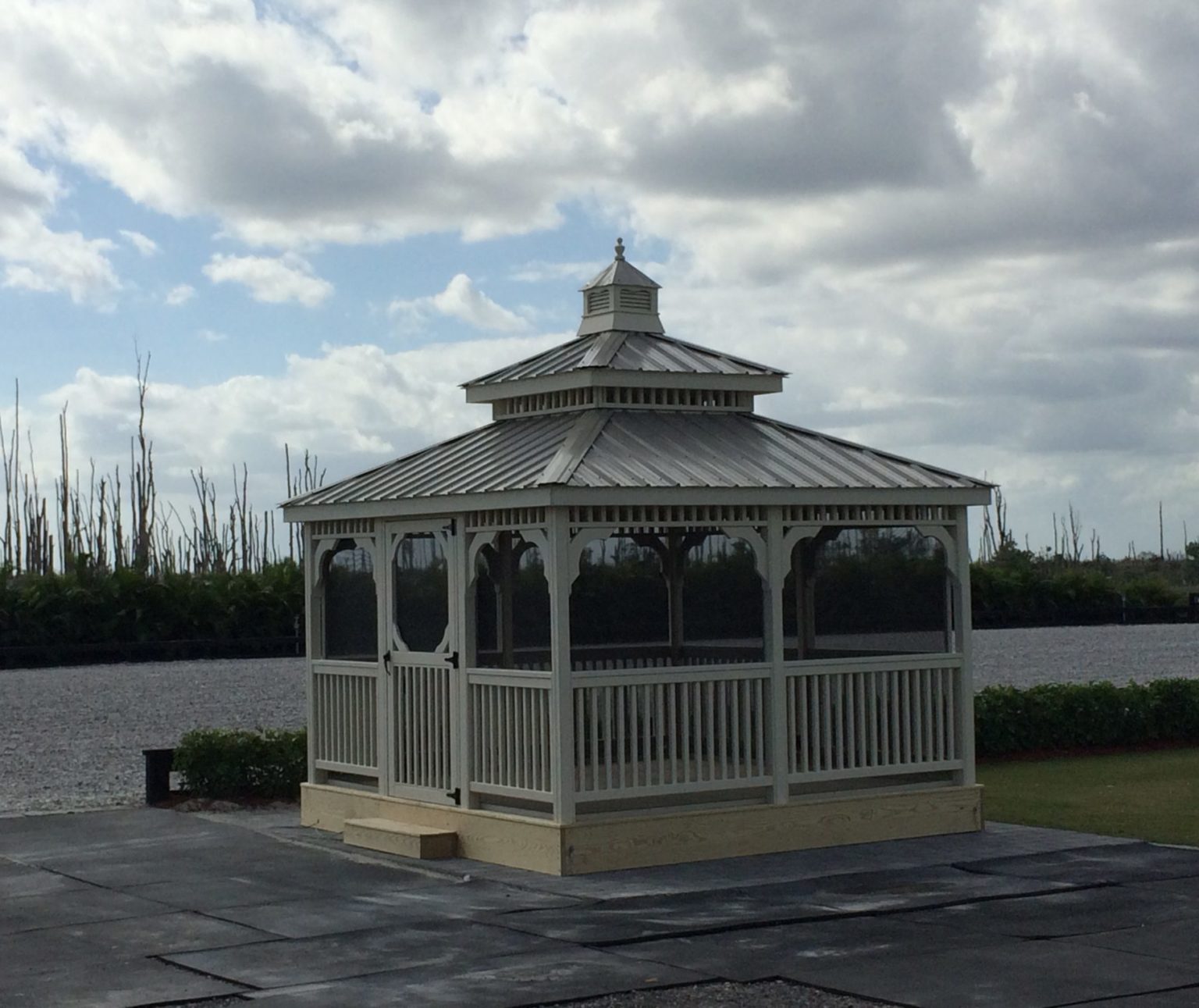 12' x 14' Rectangle Treated Pine Gazebo - Gazebo Joe's