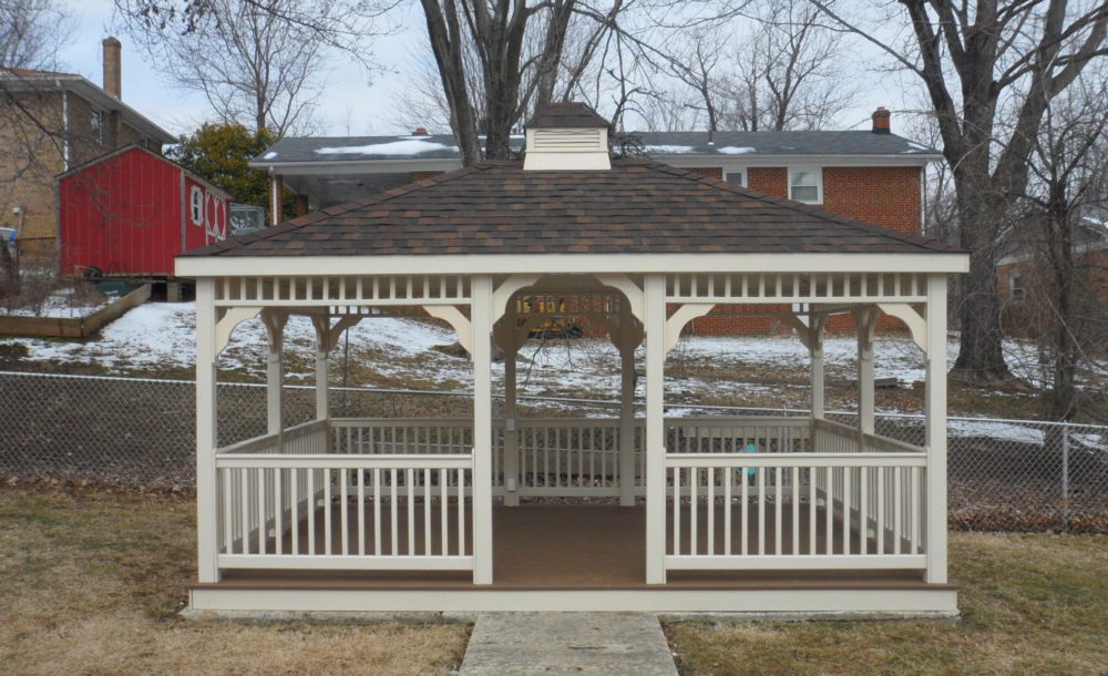 12' x 16' Rectangle Cedar Gazebo - Gazebo Joe's