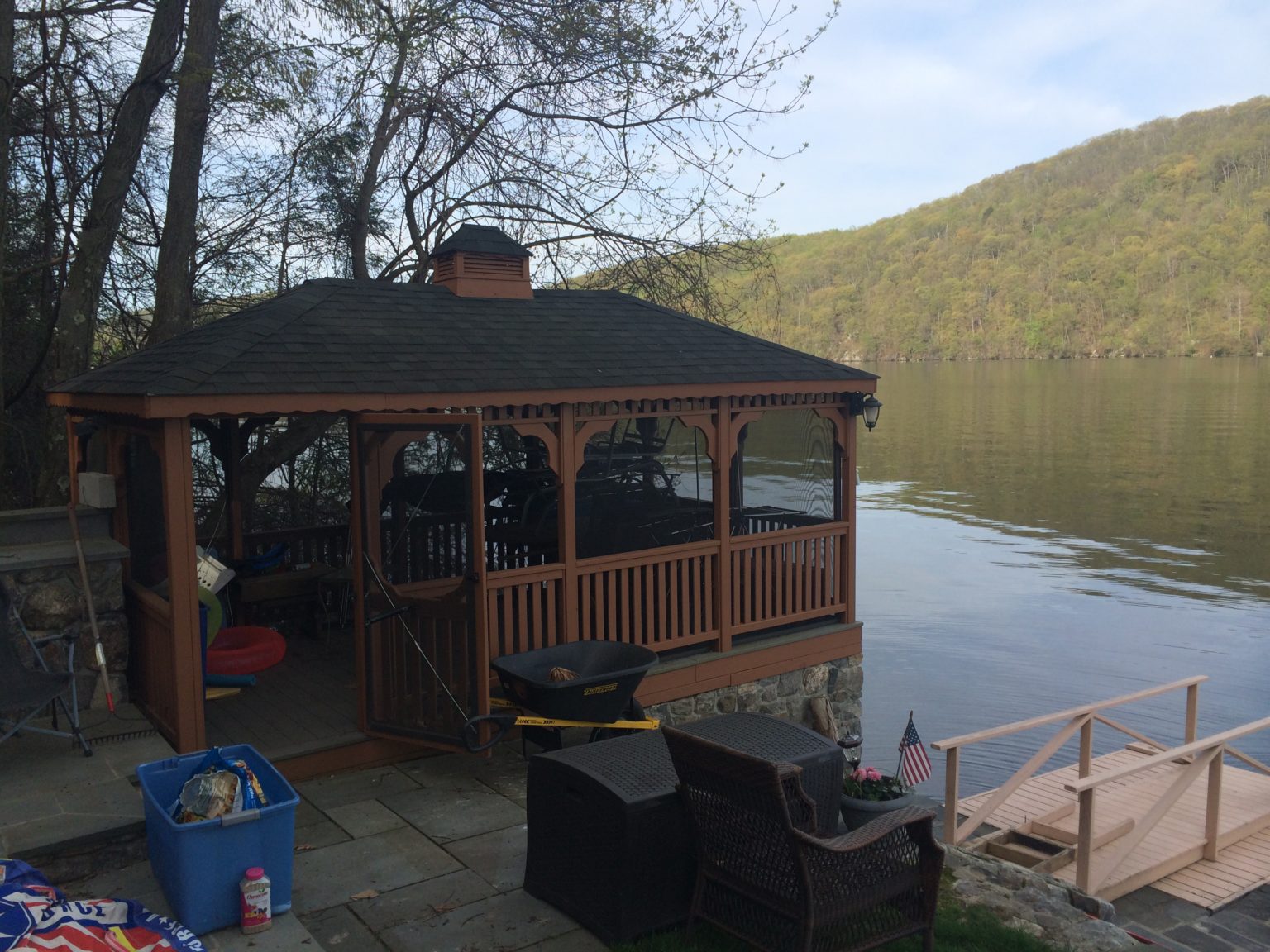 12' x 16' Rectangle Treated Pine Gazebo - Gazebo Joe's