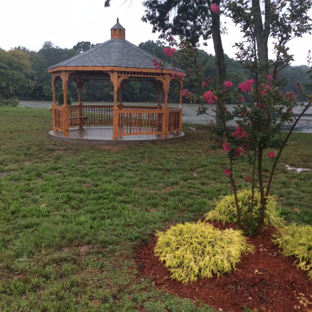 14' Octagon Cedar Gazebo - Gazebo Joe's