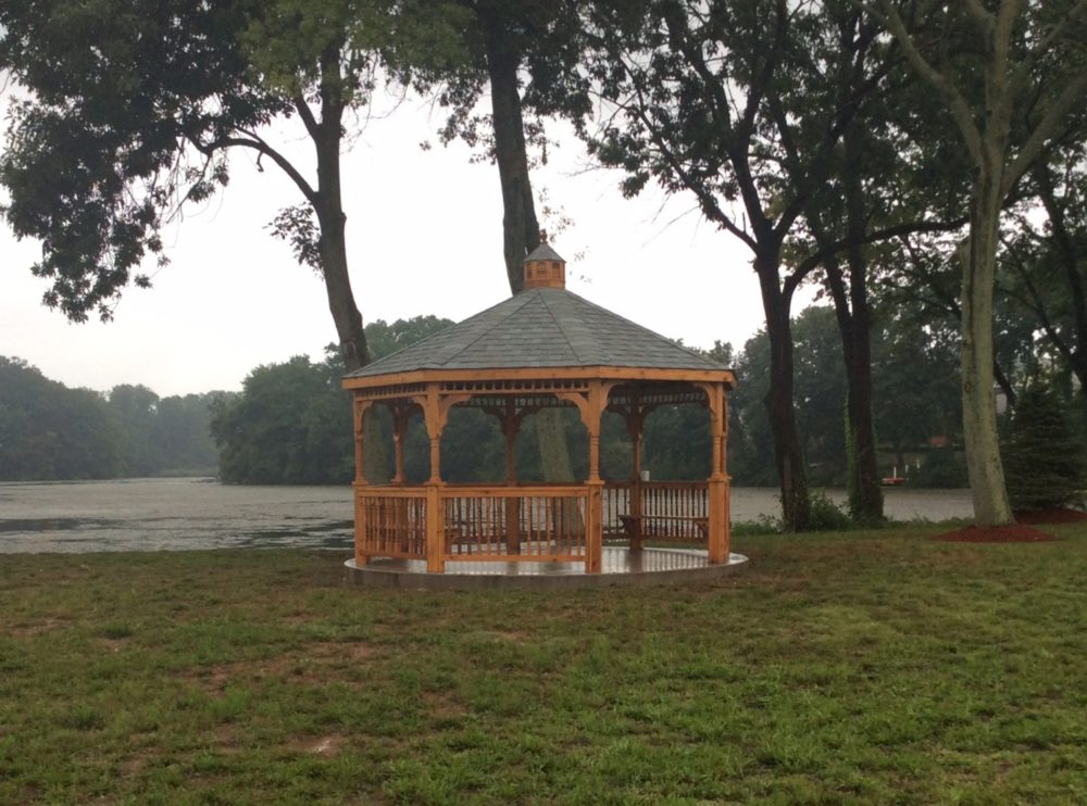 14' Octagon Cedar Gazebo - Gazebo Joe's