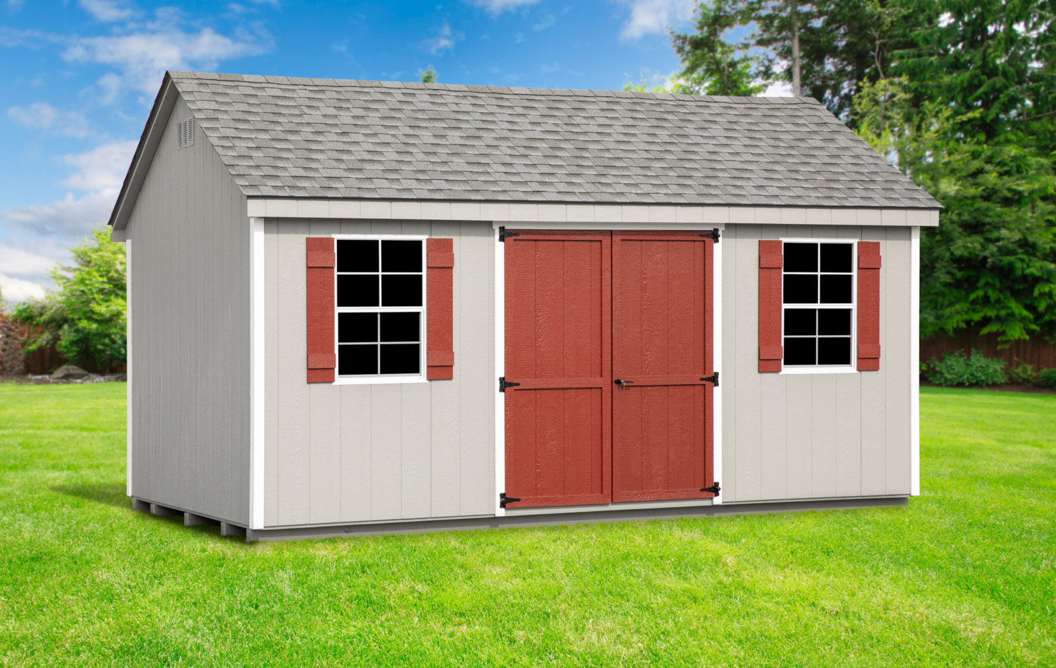 10' x 16' Cape Shed - Gazebo Joe's