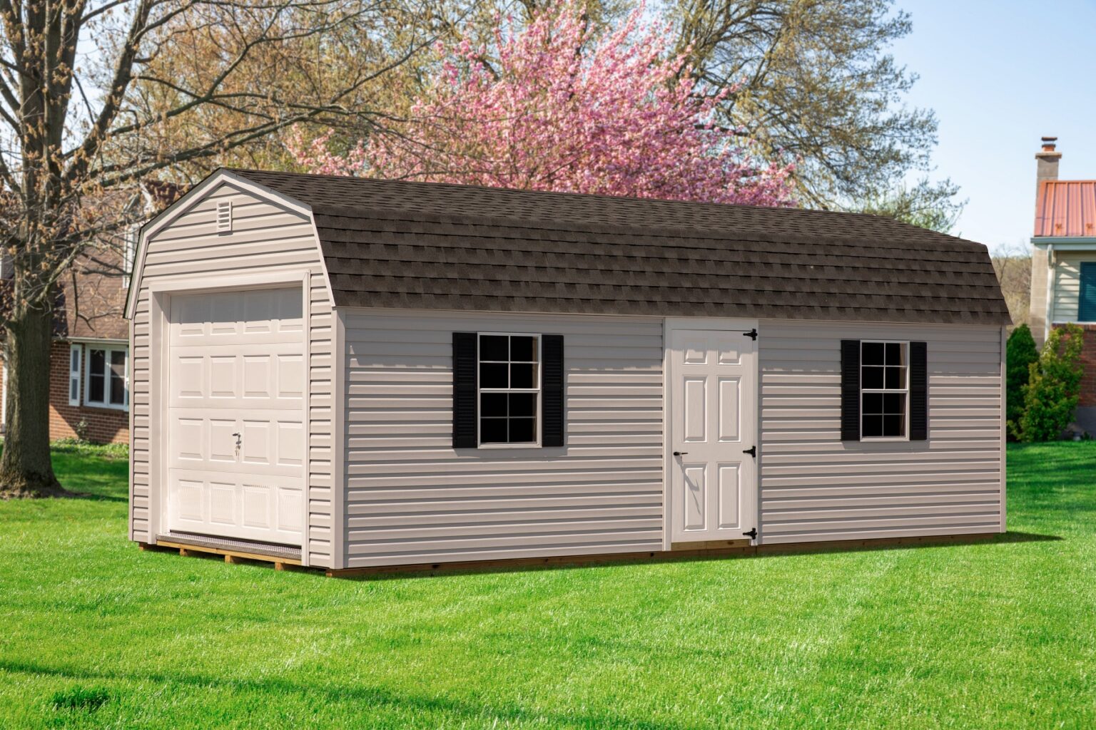 Dutch Barn Garage Shed - Gazebo Joe's