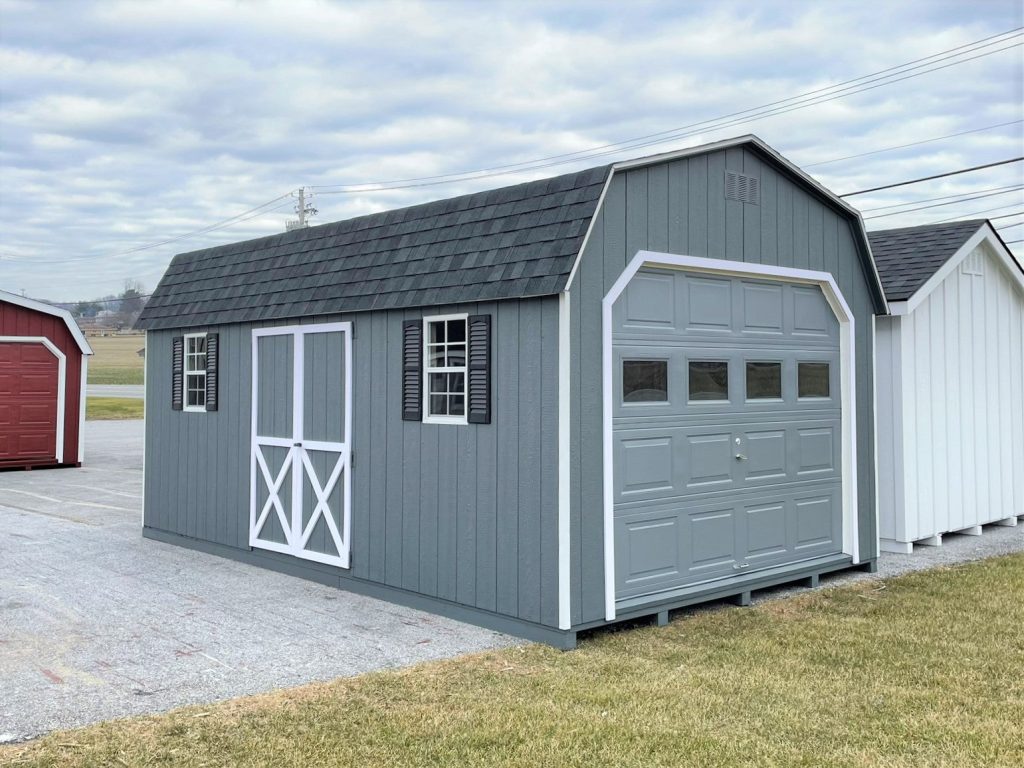 Dutch Barn Garage Shed - Gazebo Joe's